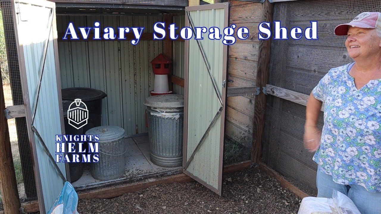 Aviary Storage Shed - YouTube