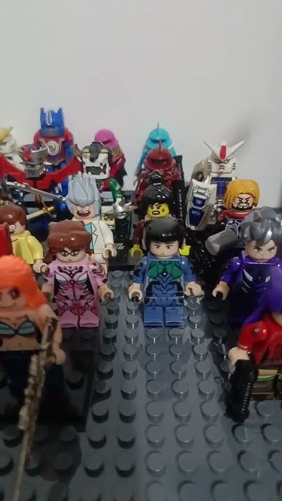Lego mini figure Evangelion Super Robots #lego #legos #evangelion3 - YouTube