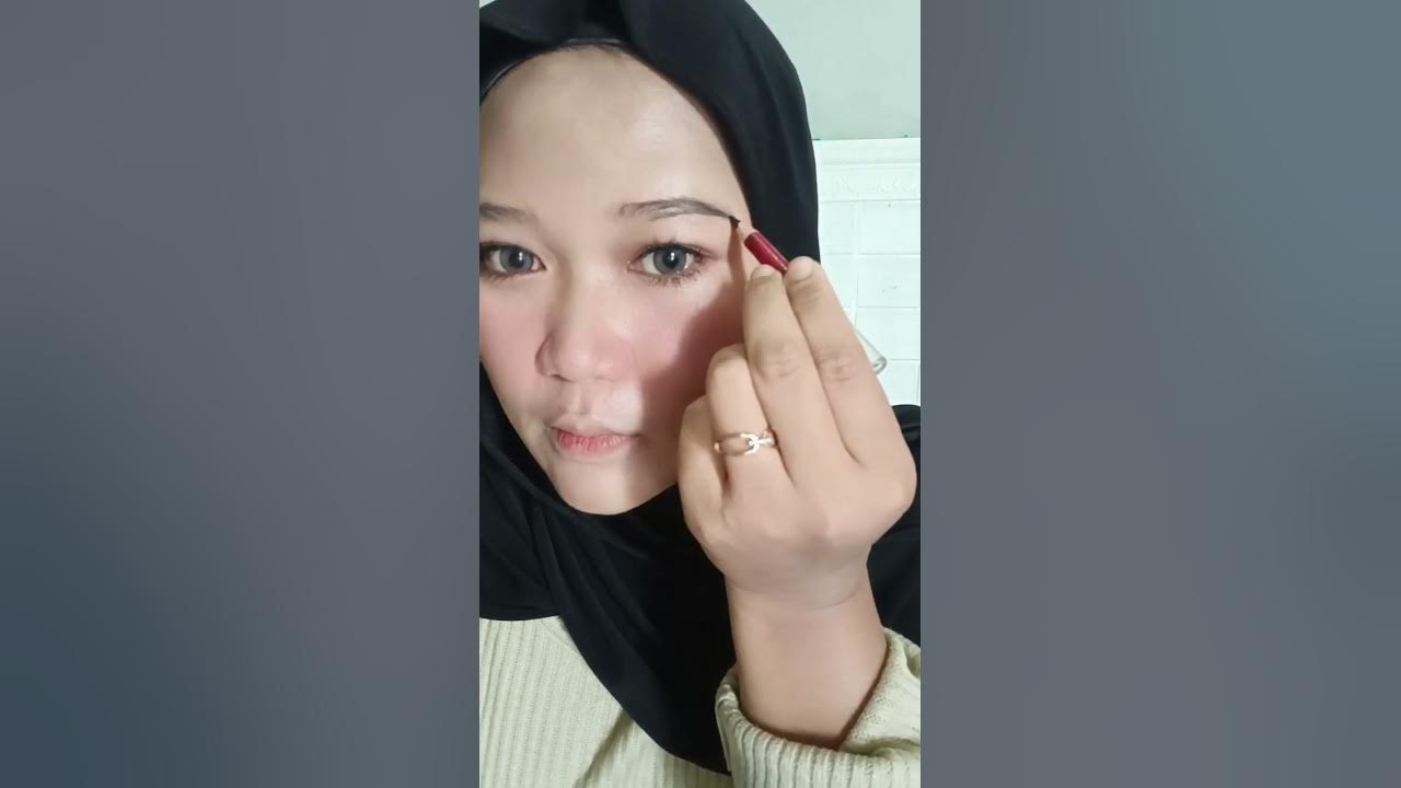 Tutorial make up simple low budget untuk pemula - YouTube