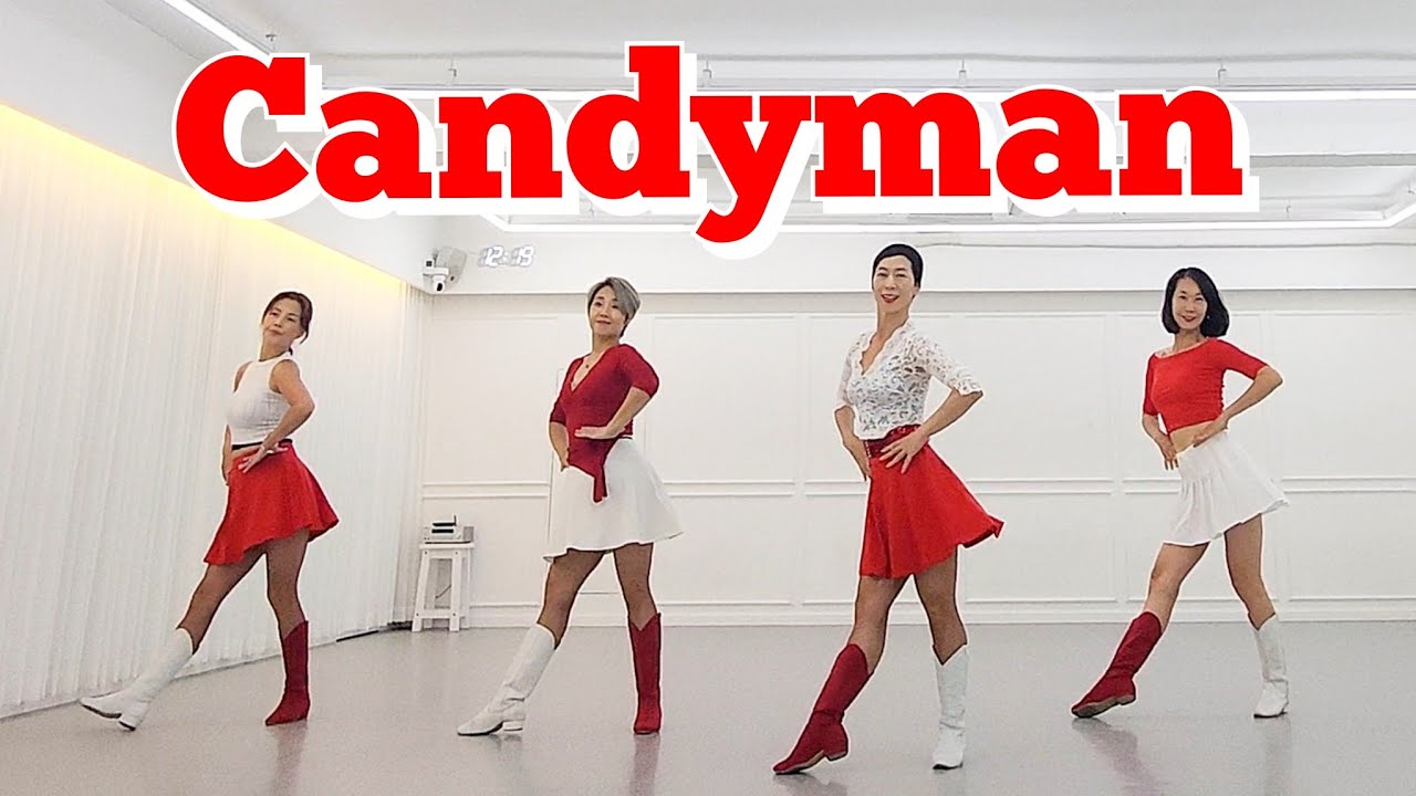 Candyman LINEDANCE/중급라인댄스/Choreo:Mark Furnell, Chris Godden/성신여대라인댄스 ...