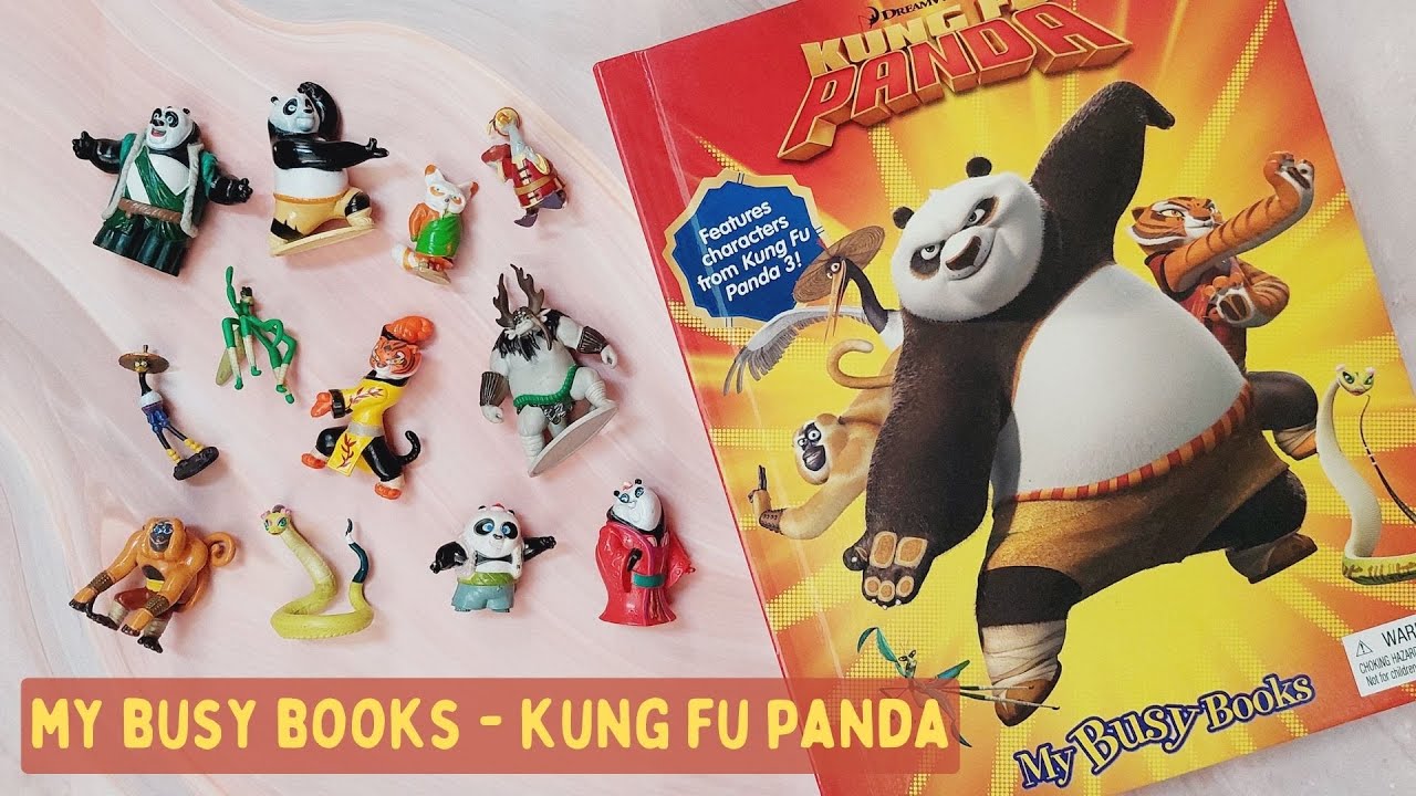 My Busy Books Kung Fu Panda - YouTube