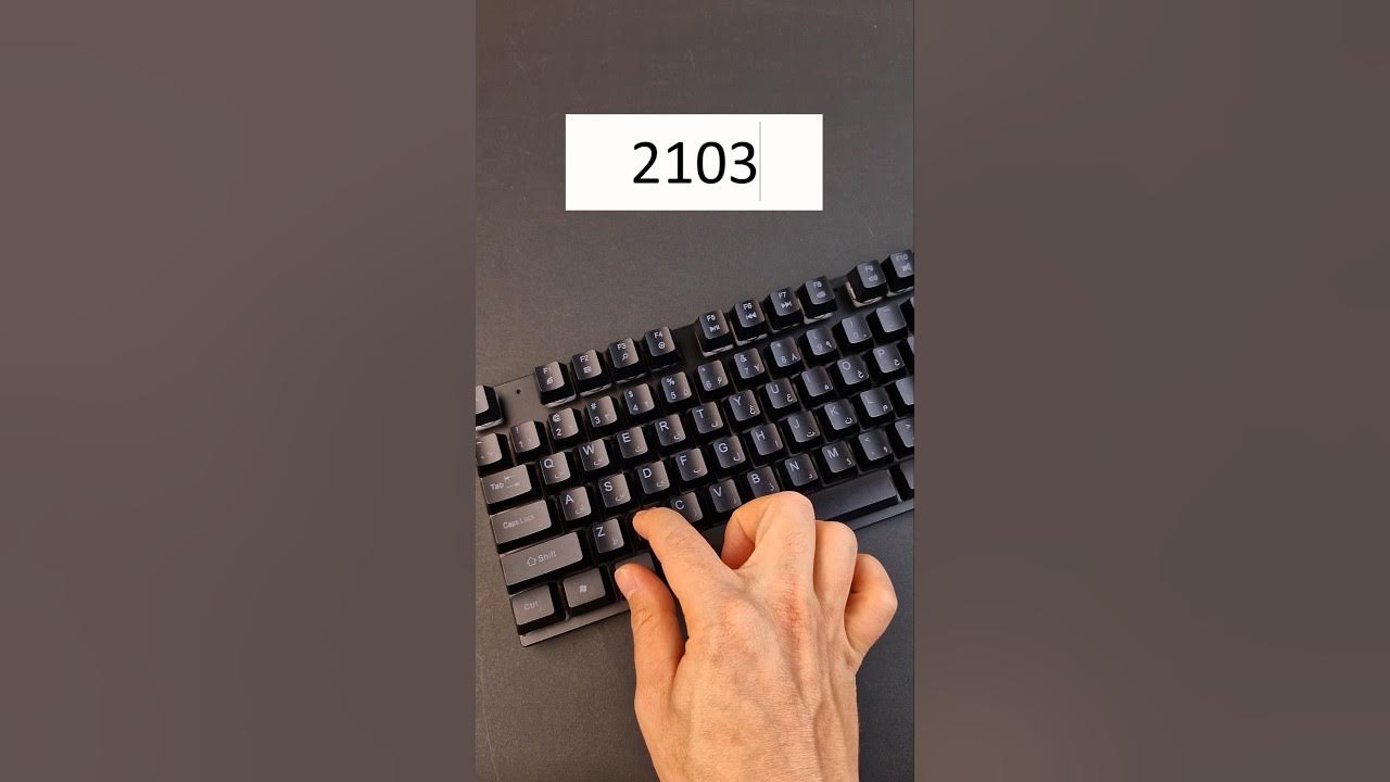 Typing Trick!! ( Code 2103 ) _ Celsius Symbol | #asmr #computer #fasttypingkeyboard #pc #typing ...