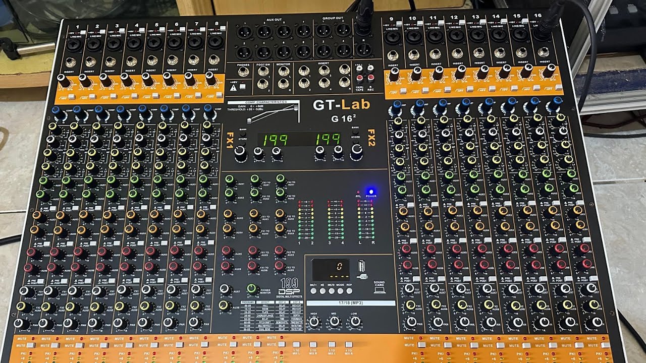 Terbaruu!!! GT-Lab G16² / GEN 2... Effect Doble, Aux udah 8??? - YouTube