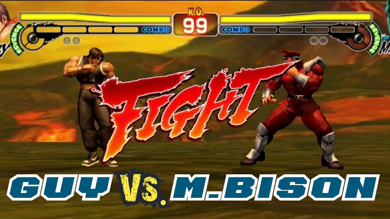 GUY DESTROYS M. BISON with Bushin Combo!!! Guy vs M. Bison | Bushin ...