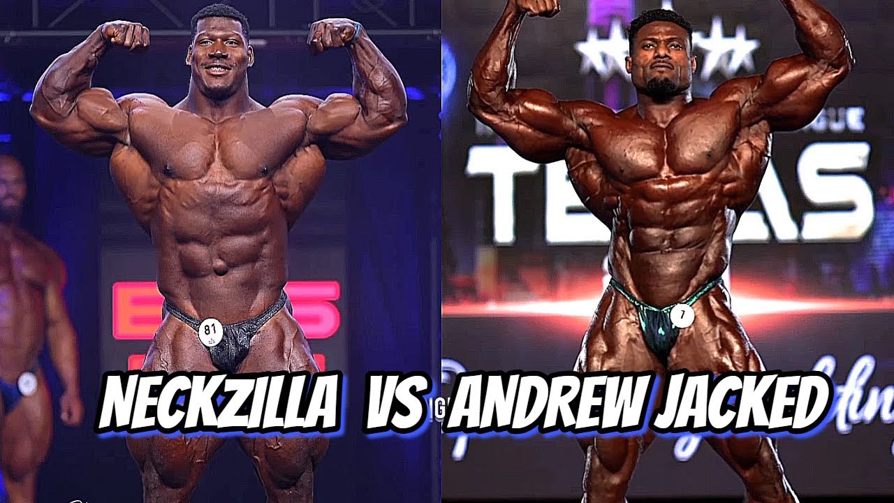 Rubiel Mosquera Neckzilla Vs Andrew Jacked Physique Comparison