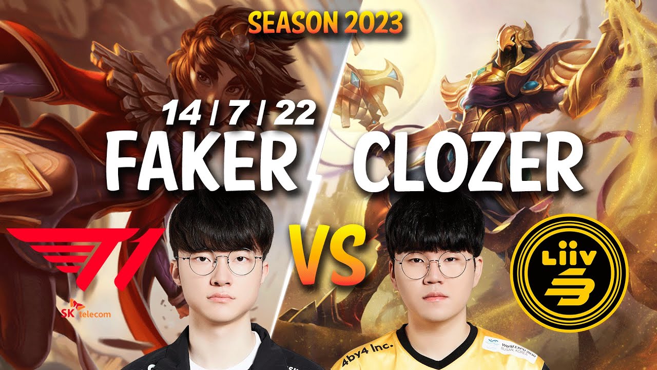 T1 Faker vs LSB Clozer - Faker TALIYAH vs Clozer Azir Mid - Patch 13.17 KR Ranked - YouTube