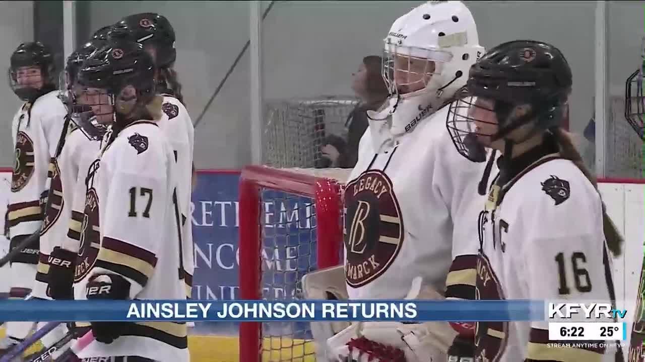 Ainsley Johnson returns from Torn ACL - YouTube