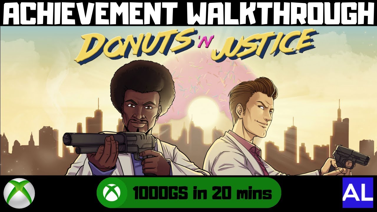 Donuts'n'Justice (Xbox) Achievement Walkthrough - YouTube