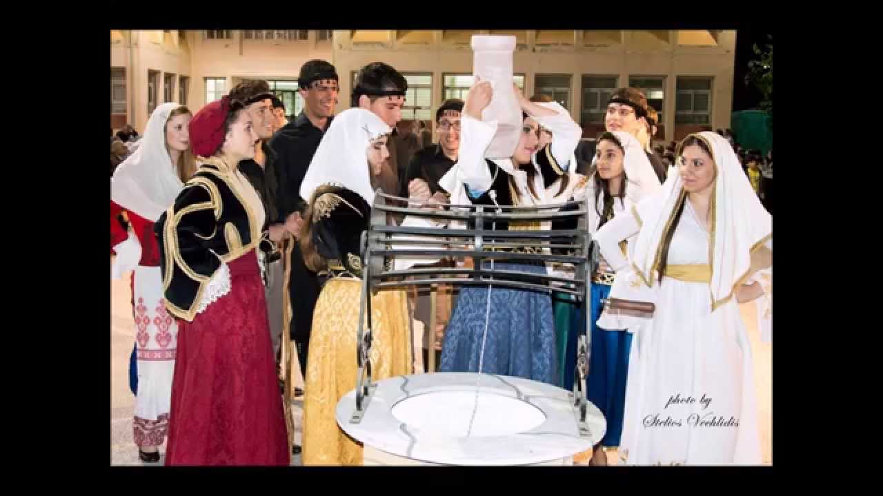 ΚΡΗΤΕΣ ΑΝΘΟΥΣΑΣ ΓΕΡΑΚΑ ΠΑΛΛΗΝΗΣ ''Η ΜΕΓΑΛΟΝΗΣΟΣ'' ΧΟΡΕΥΤΙΚΟ - YouTube