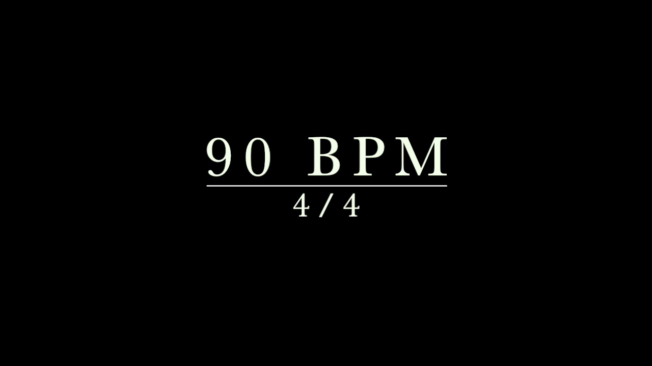 90 BPM Metronome - YouTube