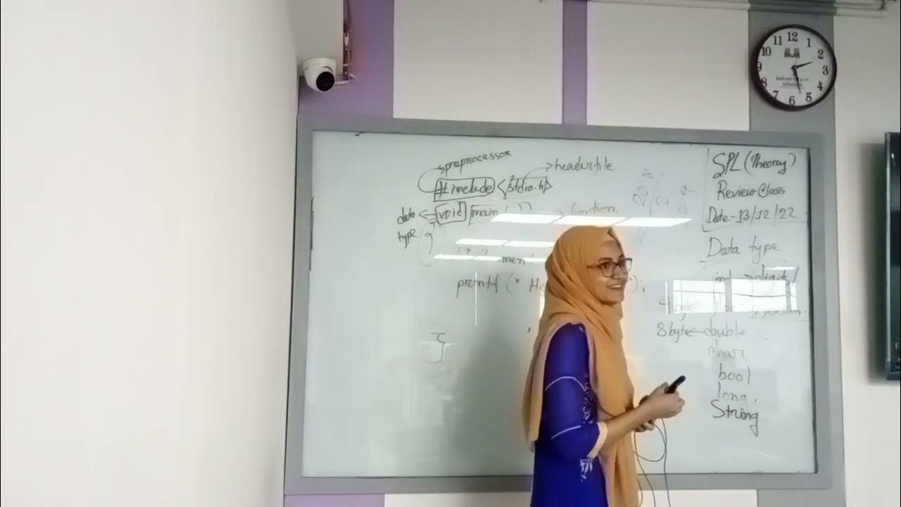 Structured Programming Language| Extra Class | CSE | Ayesha Siddique | University of Scholars ...