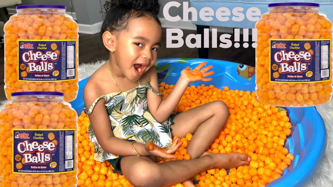 MEGA CHEESE BALLS POOL!!!! OVER 1,000 CHEESE BALLS!!!! - YouTube