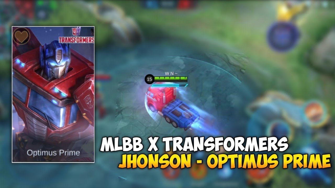 OPTIMUS PRIME. jhonson optimus prime mlbb. mobile legends x transformer ...