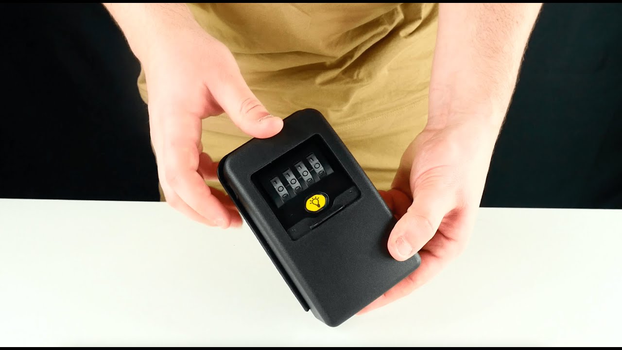 Boîte à Clé Code 4 Chiffre Haute Sécurité - Comment laisser les clés de ...