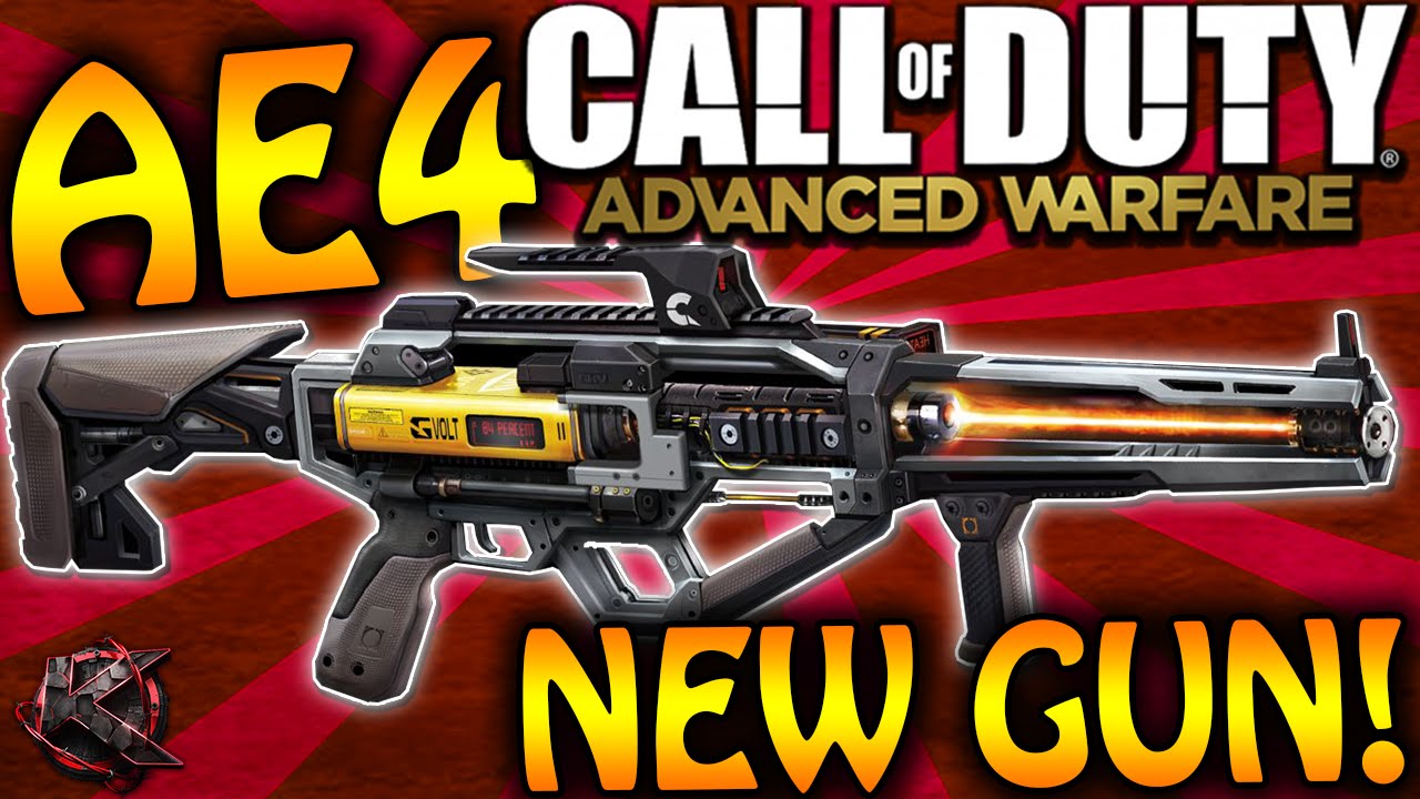 COD Advanced Warfare - "AE4" NEW WEAPON - "AE4 Widowmaker" Variant NEW ...