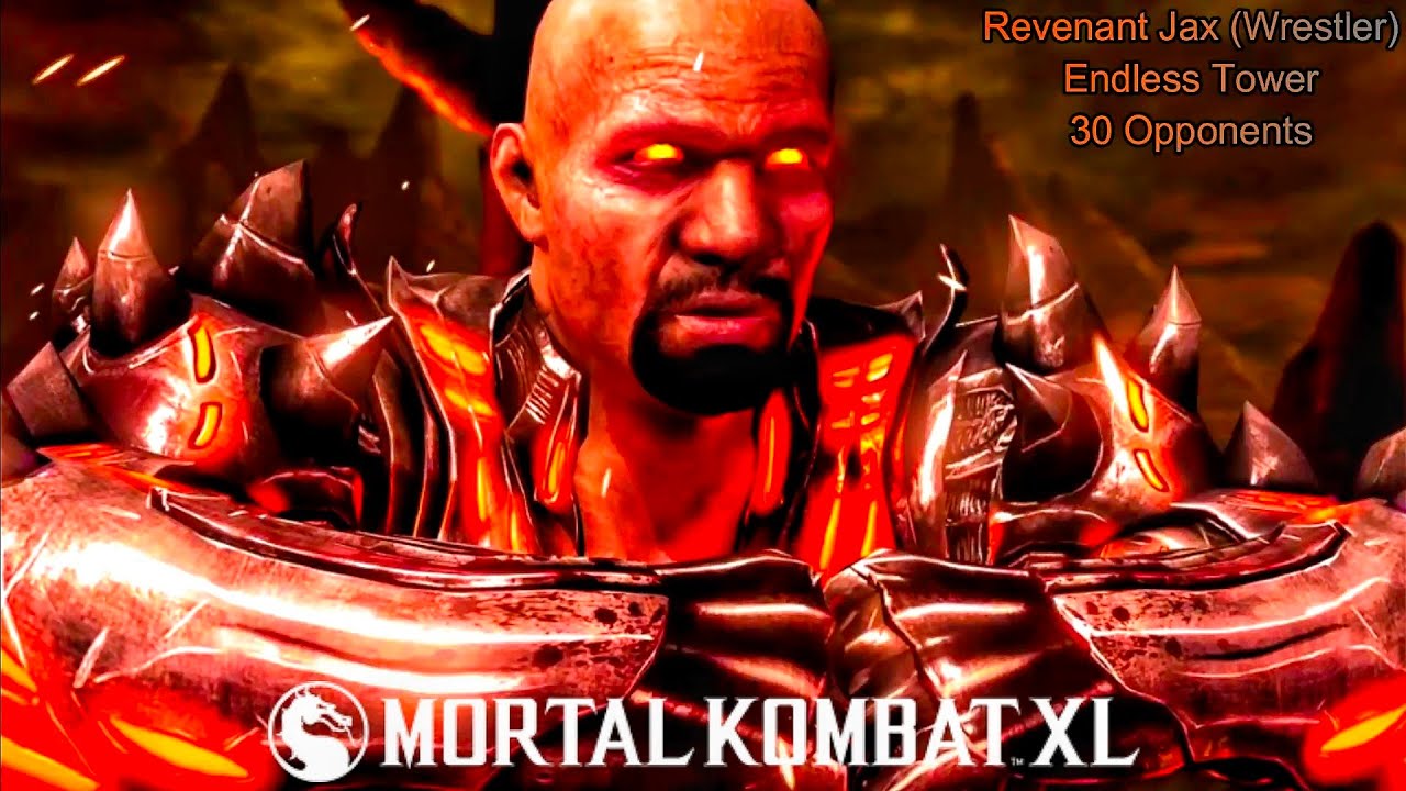 Mortal Kombat XL - Revenant Jax (Wrestler) Endless Tower - YouTube