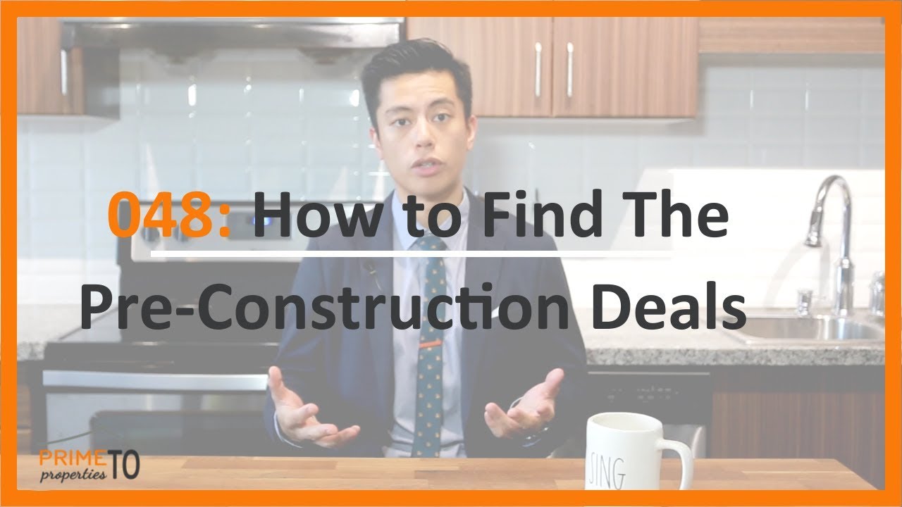 How to Find the Pre-Construction Deals - YouTube