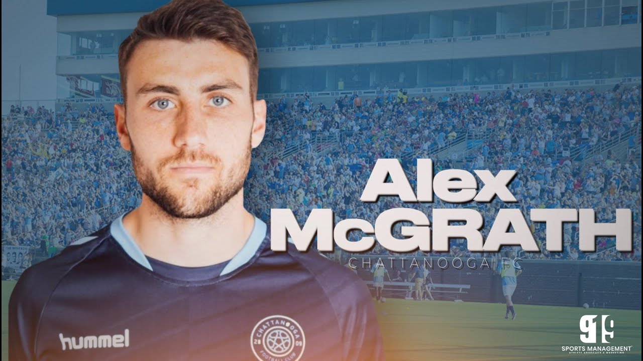 Alex McGrath Chattanooga FC Central Midfielder 2022 Highlights - YouTube