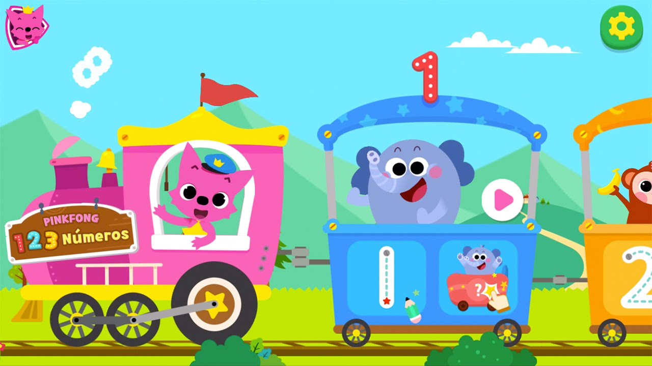 [App Trailer] PINKFONG 123 Números para Google Play - YouTube