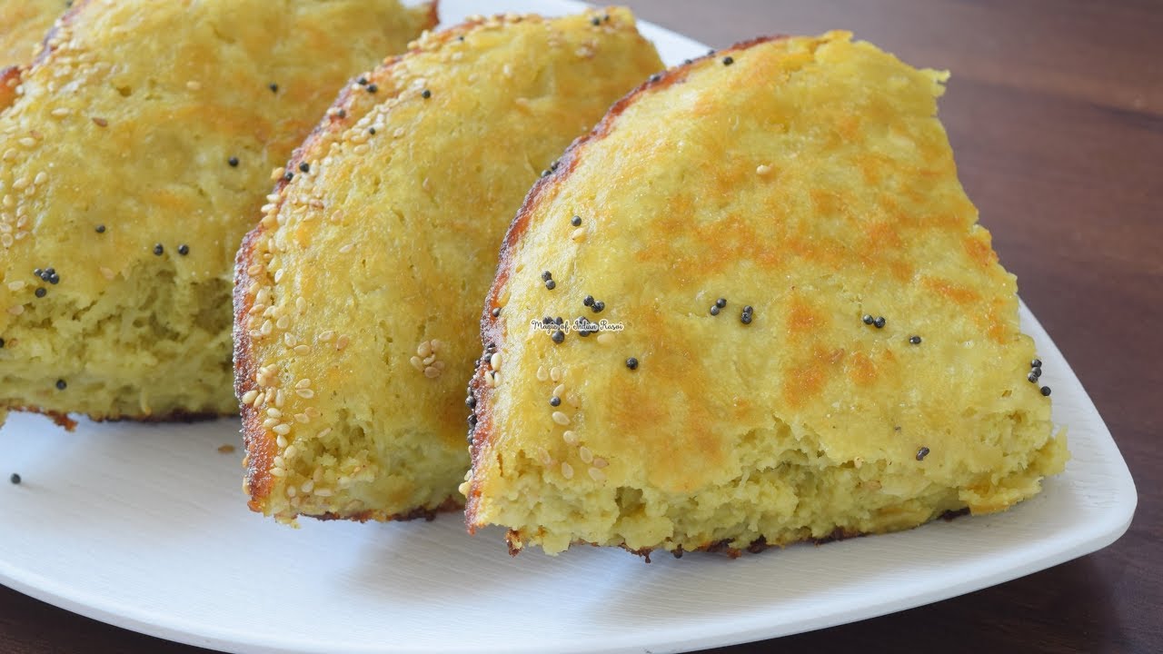 Gujarati Handvo in Pan/Without Oven Recipe - Priya R - Magic of Indian ...