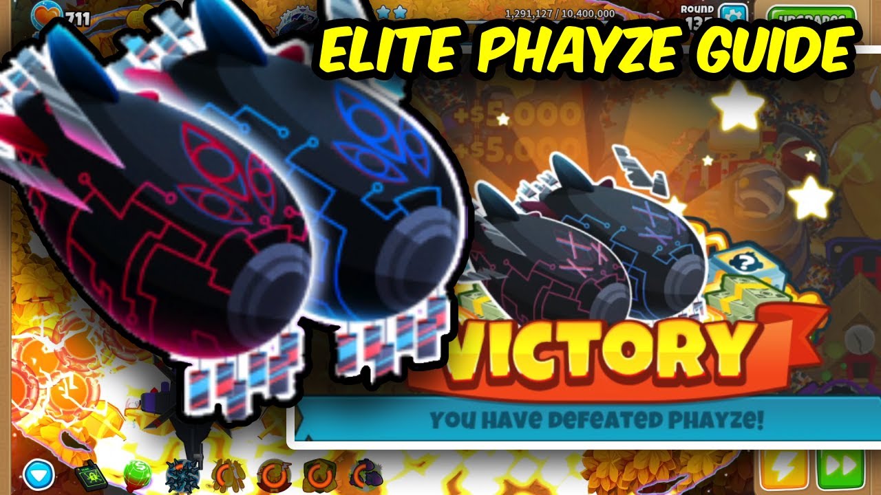 BTD6 - How I beat The Elite Phayze for This Week! (In The Loop) - YouTube