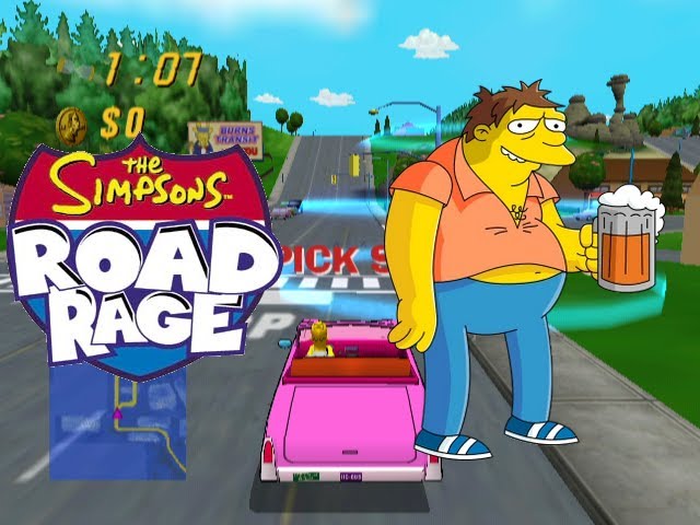 The Simpsons Road Rage Map Proto:The Simpsons: Road Rage (GameCube,