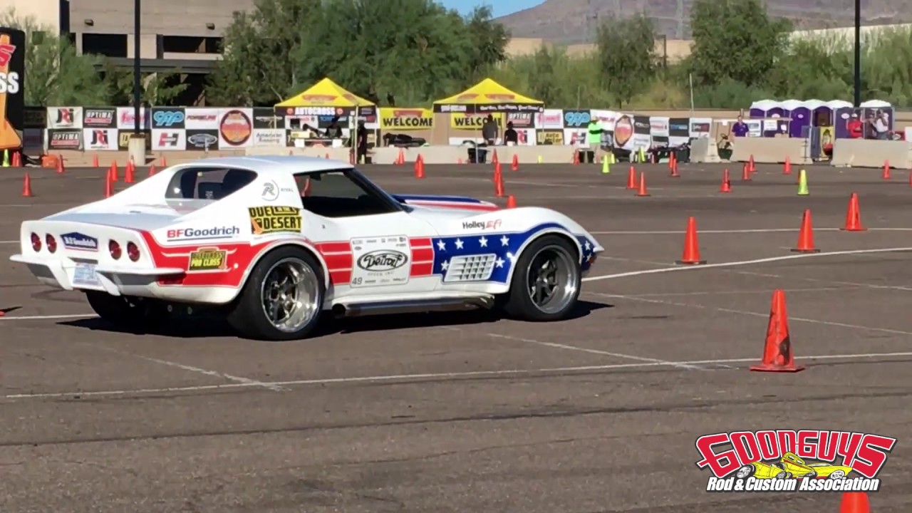 Goodguys 19th Southwest Nationals - C3 Corvette Autocross - YouTube