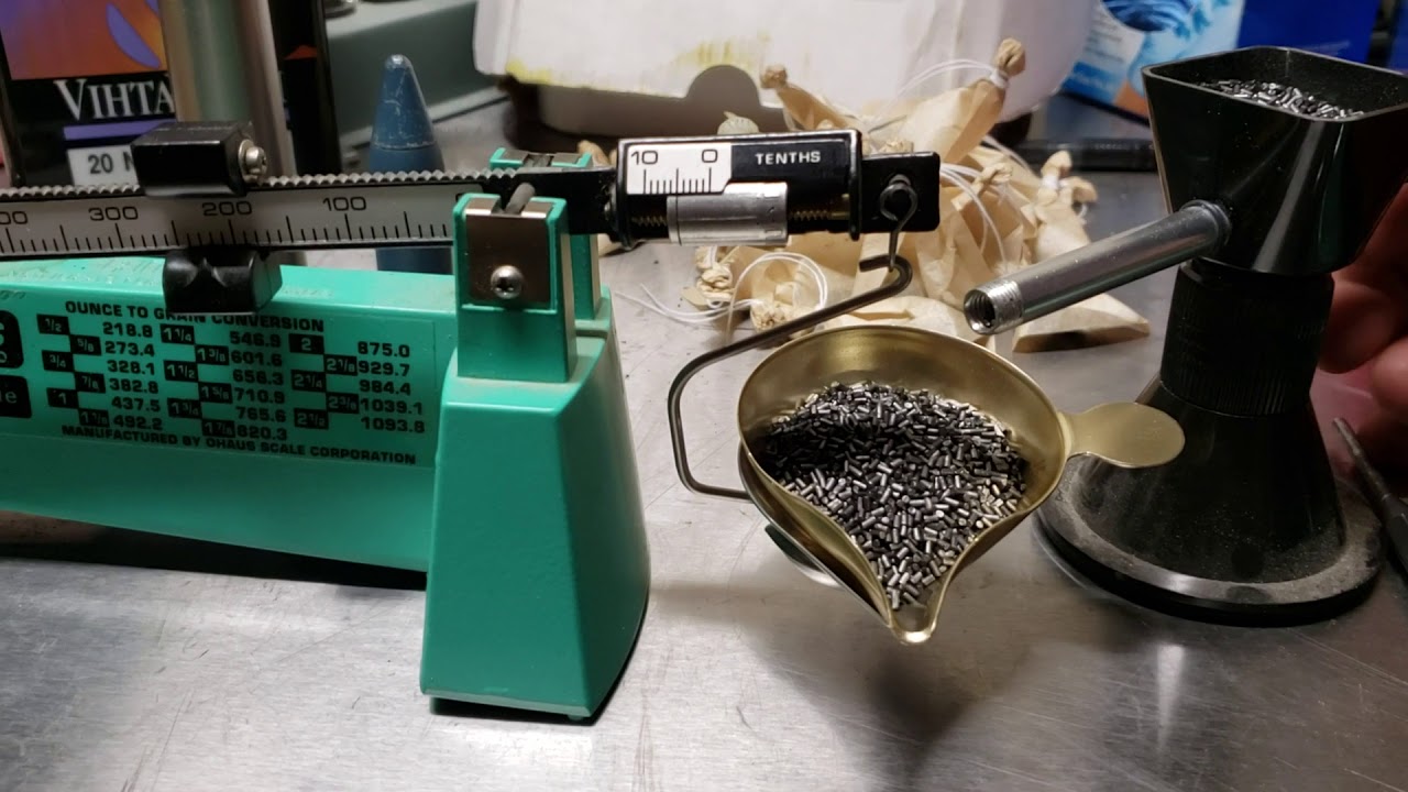 20x138B powder charge - YouTube