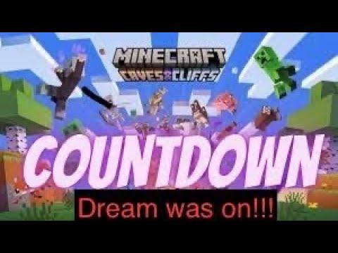 Minecraft 1.17 countdown!! LIVE - YouTube
