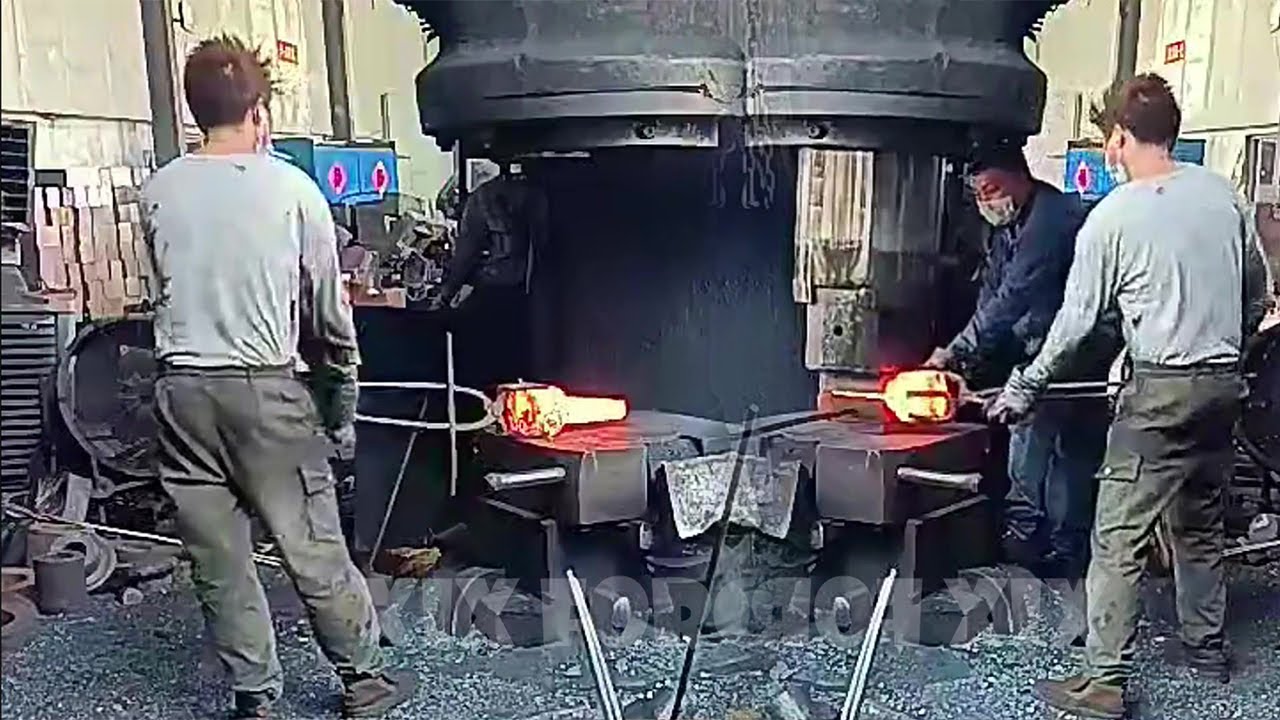 How To Professionally Forge Steel Billets EP1291 - YouTube