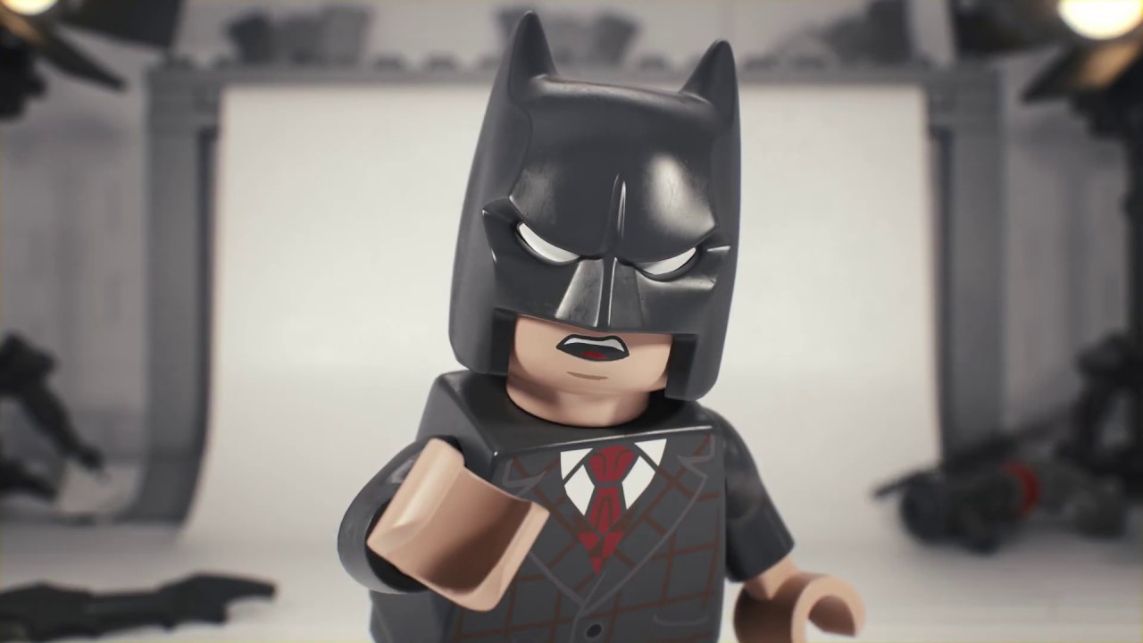 LEGO Batman Preroll Bruce Wayne 80th anniversary - YouTube