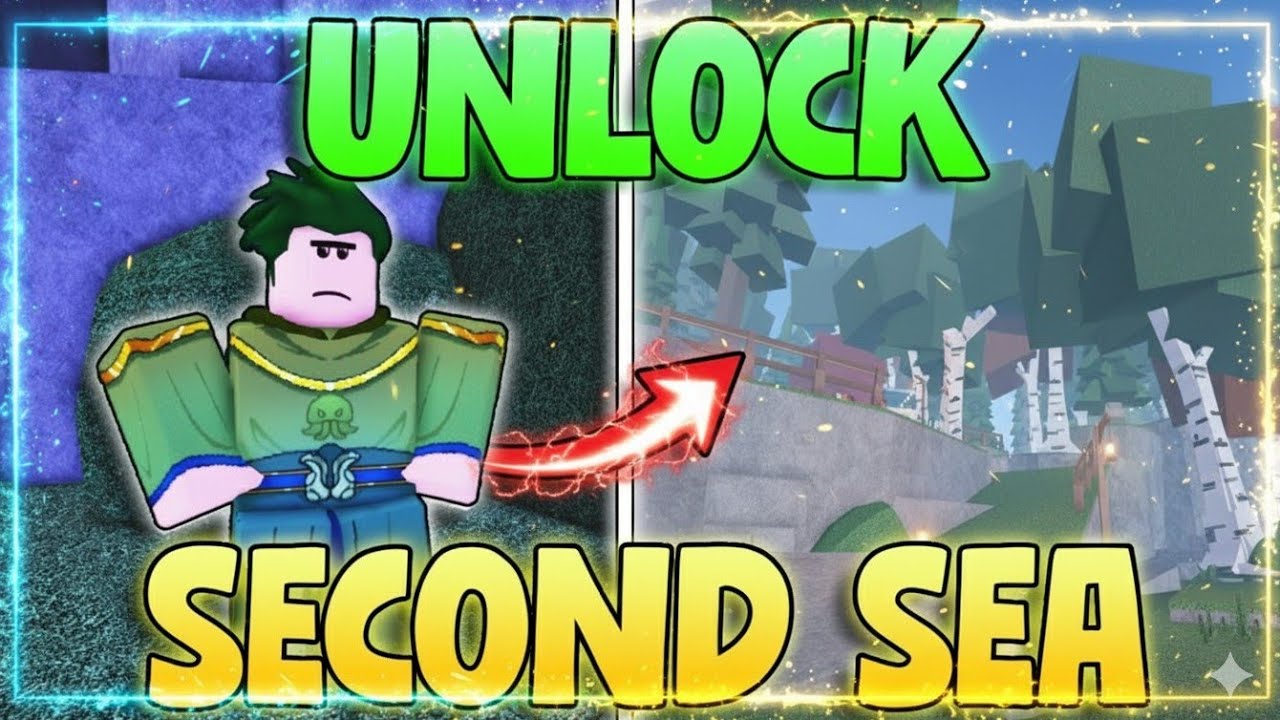 How To Unlock SECOND SEA in Fisch! 🐟 (Cursed Sea Update Roblox Guide ...