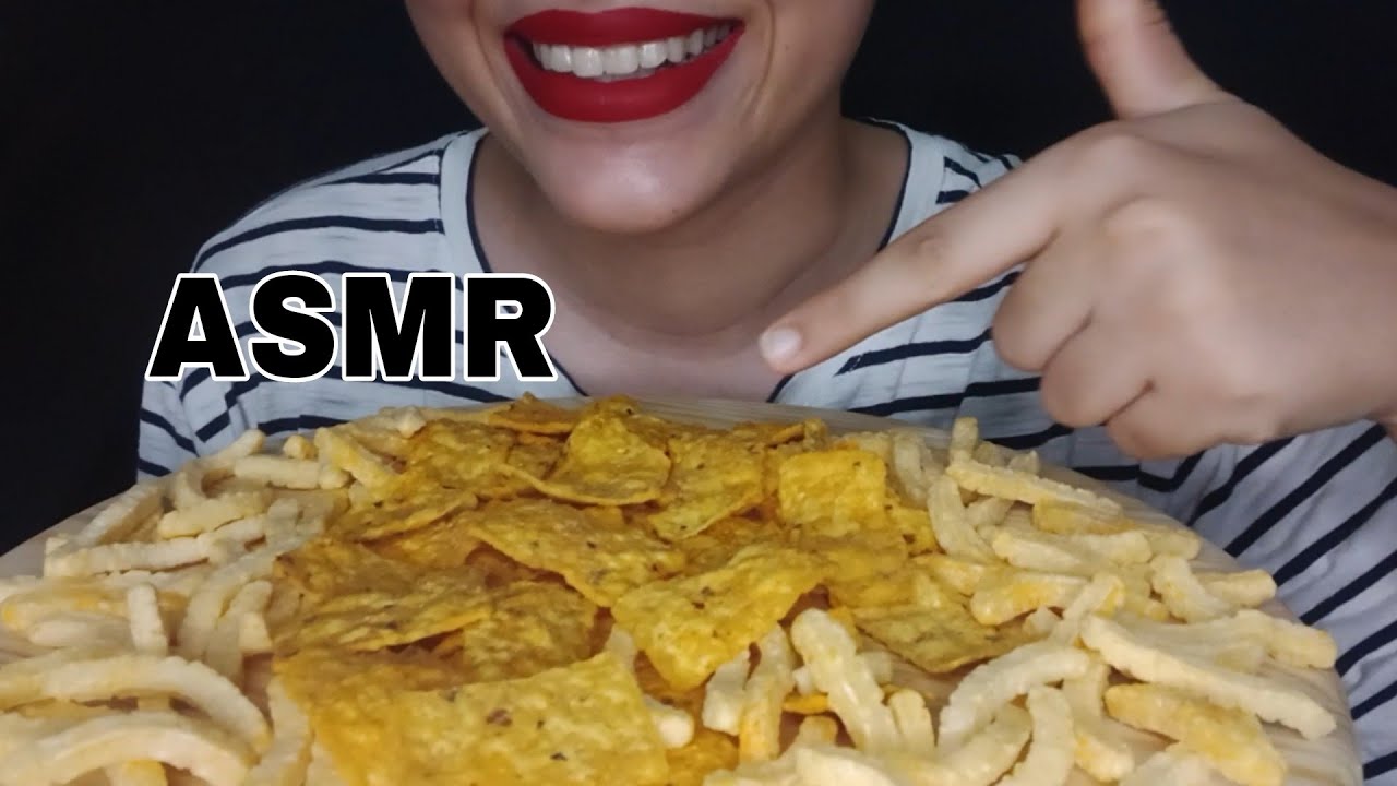 ASMR eating crunchy chips |Ml-asmr - YouTube