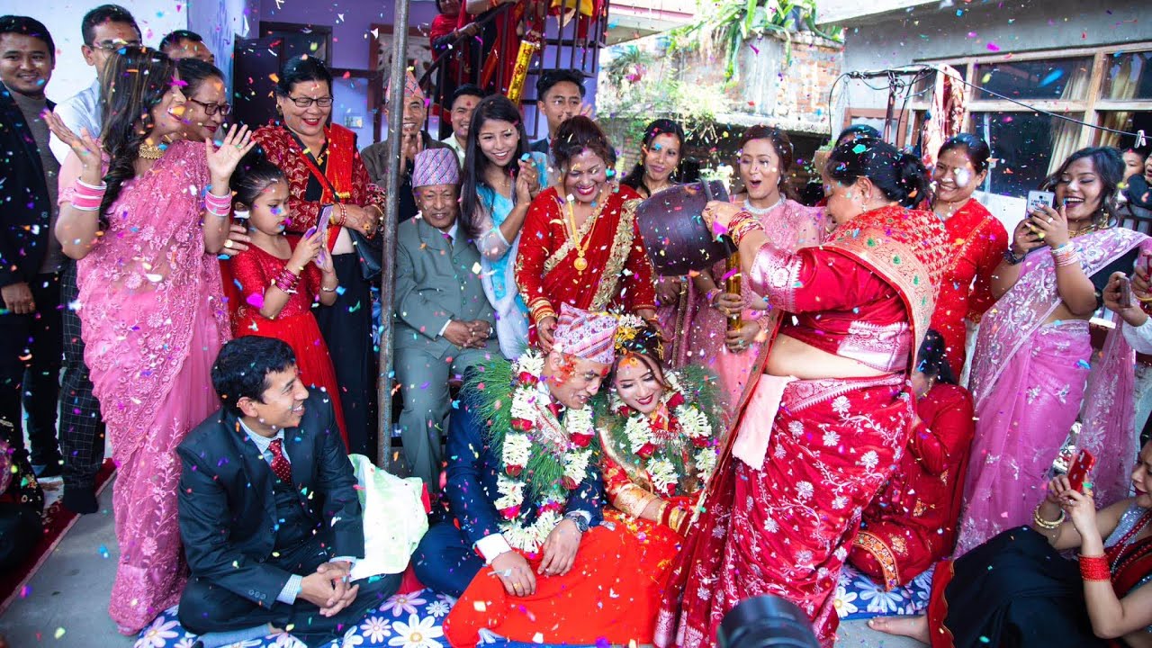 Newari Wedding Ceremony l NeeweShina l Behuli Song l Swoyambar - YouTube