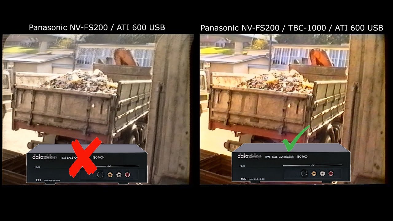 Time Base Corrector - DataVideo TBC-1000 TEST - YouTube