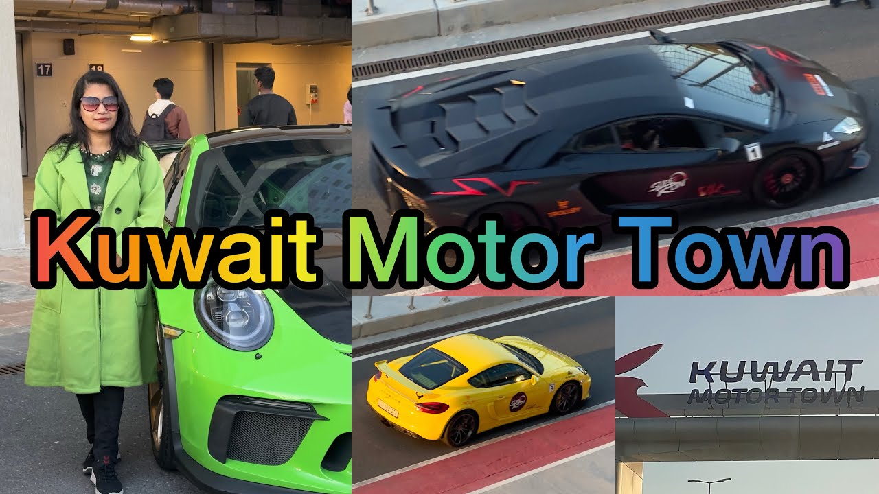 Kuwait Motor Town || Car Racing City In Kuwait || Kuwait Car Race ...