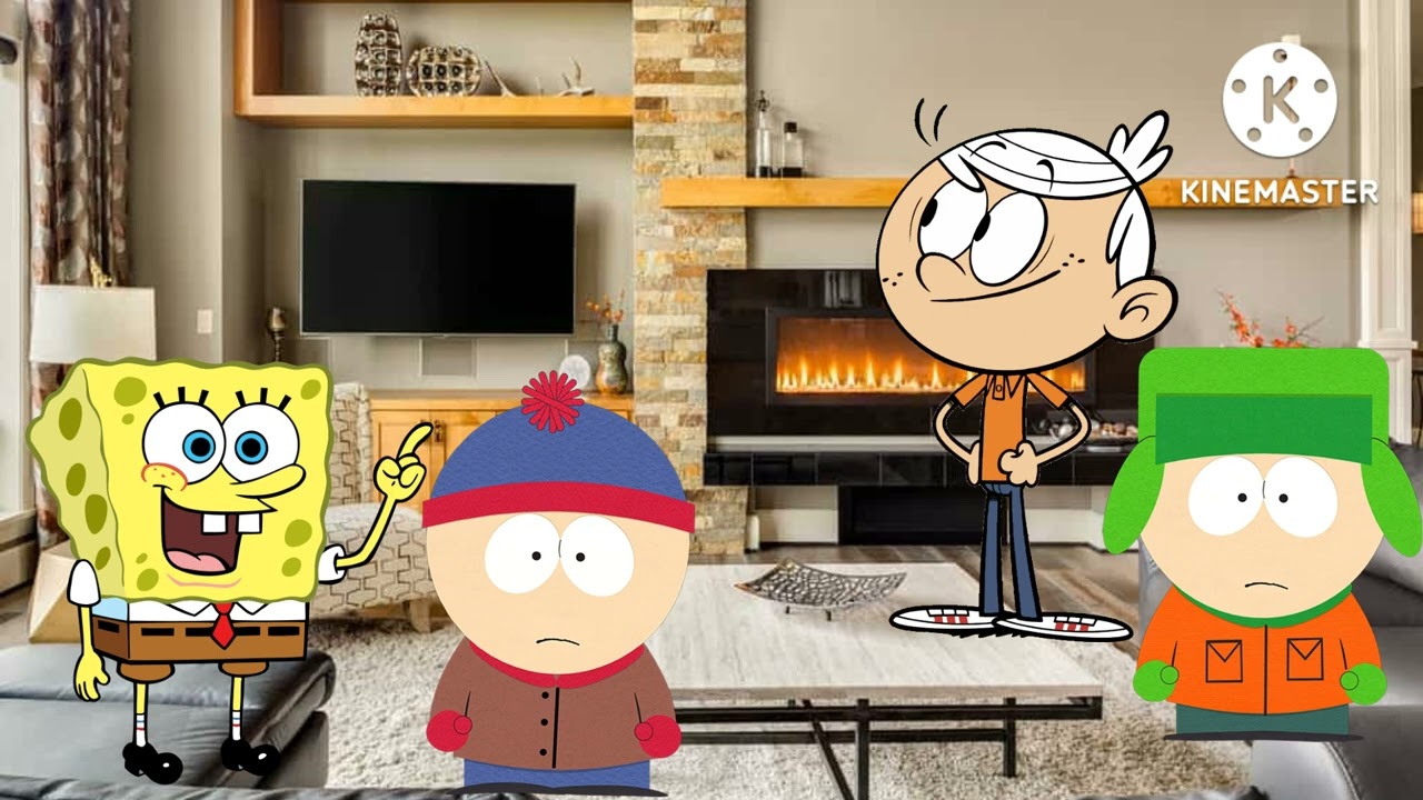 Spongebob, Lincoln Loud, Stan Marsh & Kyle Broflovski Are Have Fun ...