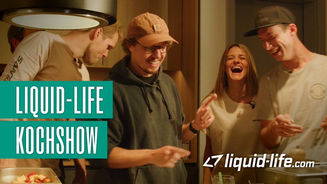 Mountainbiker kochen? Freeride Flo, Jasper Jauch, Eric Junker | Kochshow Part 1 | liquid-life ...
