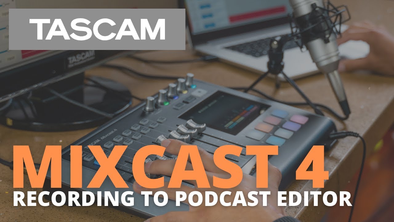 MIXCAST 4 - Recording to Podcast Editor - YouTube