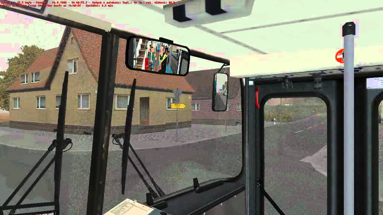 Omsi MAN SD200 SD83 ZF Essen line 180 E Universität Terminus ...