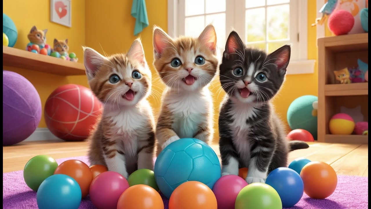 Cat Family Song – Count the Kittens! | Fun Kitty Counting Song for Kids ...
