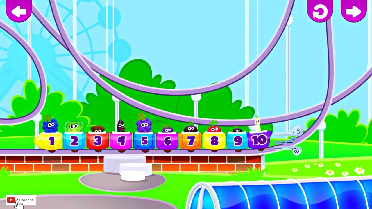 Learning Math Games For Kids | Counting and Writing Numbers 123 | PART ...