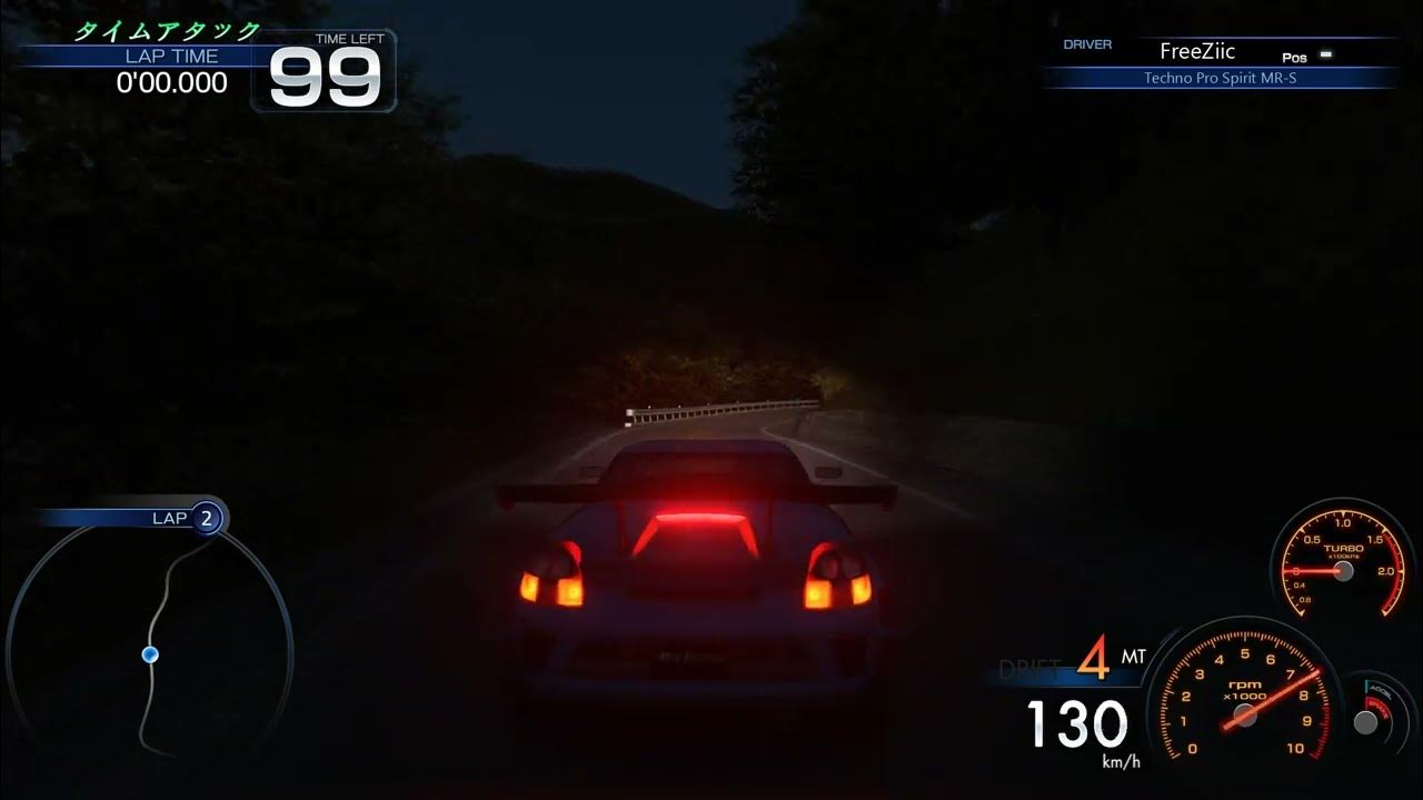 Assetto Corsa | Pro Spirit MR S Downhill Touge on Tsubaki Line initial D Theme - YouTube