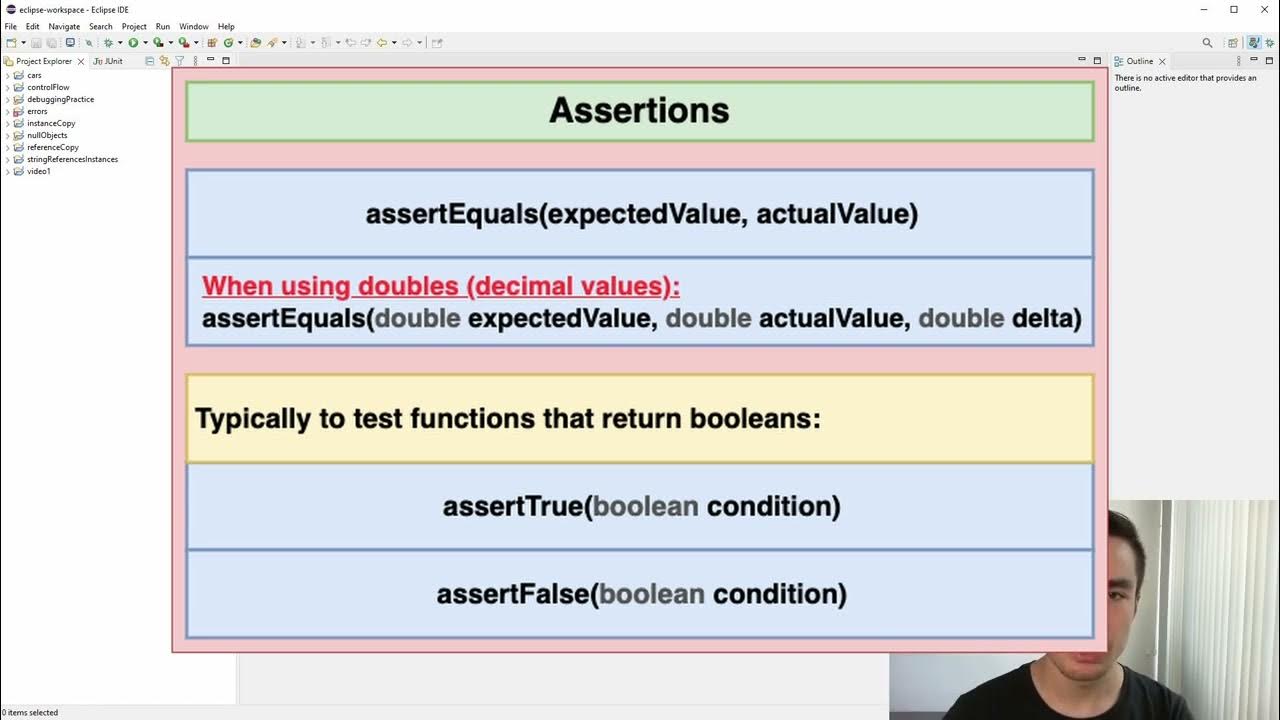 COMP1010 Video 9 - Introduction to JUnit - YouTube