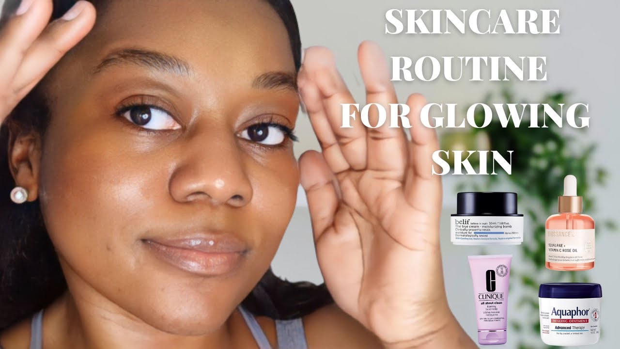 DRY SKINCARE ROUTINE FOR GLOWING RADIANT SKIN | SENSITIVE | WINTER ...