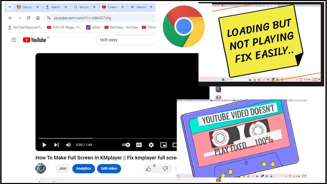 Youtube Video Doesn't Play In Chrome? Fixed - YouTube