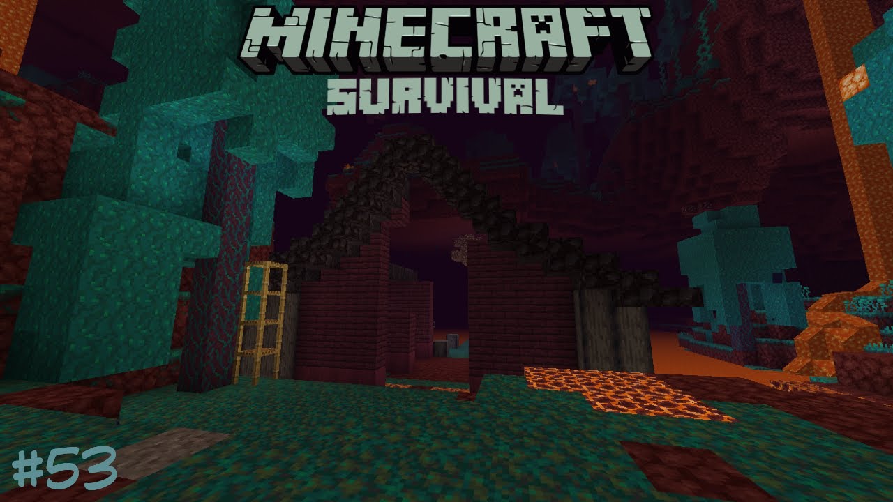 Minecraft 1.16 Survival ~ Strider Stables [Ep.53] - YouTube