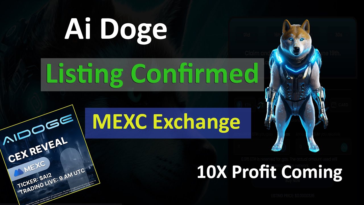 Ai Doge Exchange Listing Confirmed | MEXC will list Ai Doge Token | Ai ...