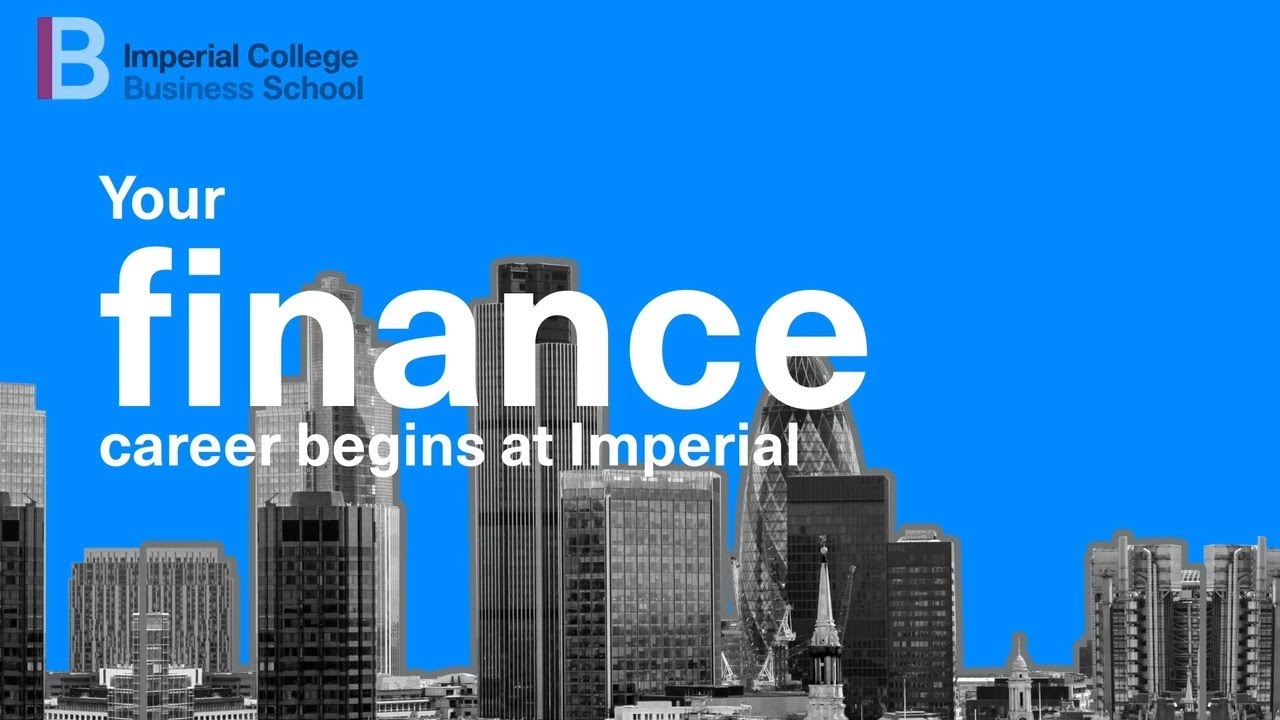 Study a Finance Masters' at Imperial College Business School - YouTube