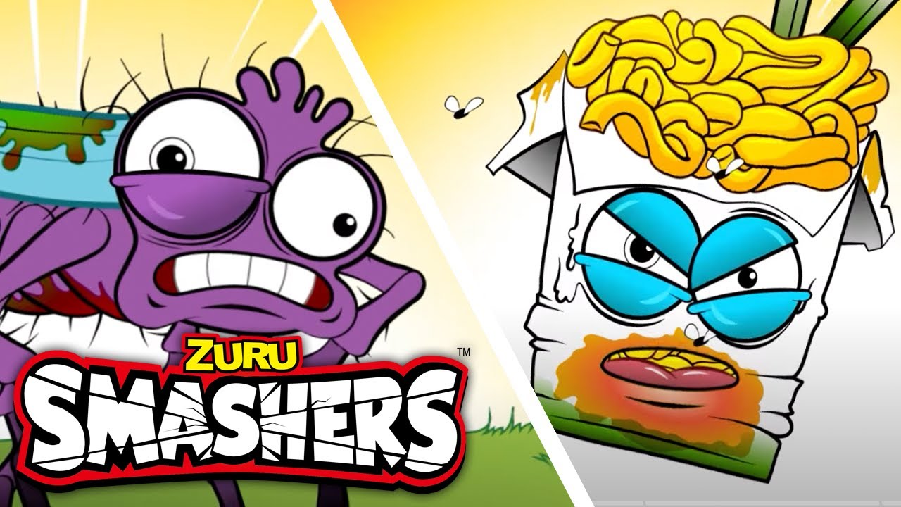 1 HOUR Of SMASHERS! | Brazing Brawl of Zombies + More Kids Cartoons ...